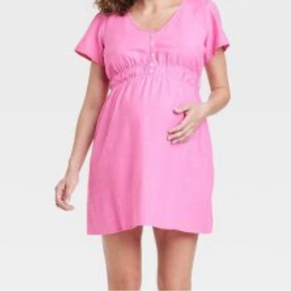 Ingrid & Isabel | Dresses | Nwts Woven Mini Maternity Dress Isabel ...